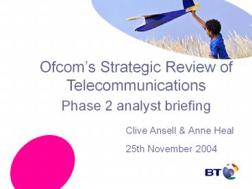 PPT – Ofcom PowerPoint presentation | free to view - id: 14d3f9-ZDg5Z