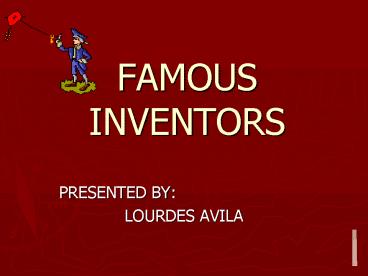 FAMOUS INVENTORS presentation | free to view