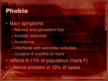 Phobia presentation | free to download