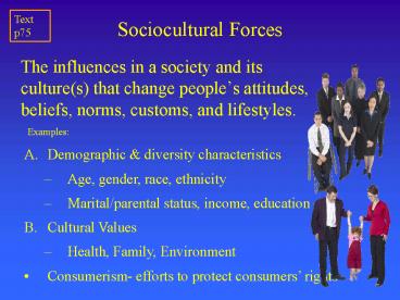 PPT – Sociocultural Forces PowerPoint presentation | free to view - id ...