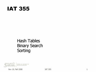 Hash Tables presentation | free to view