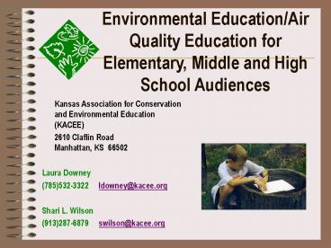 Why Use Environmental Education in Your School presentation | free to view