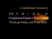 PPT – Conditional Sentences PowerPoint presentation | free to view - id ...