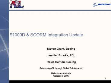 S1000D presentation | free to view