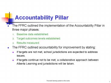 PPT – Accountability Pillar PowerPoint presentation | free to view - id ...