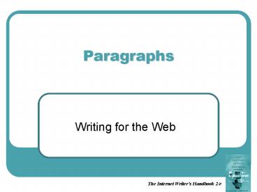 PPT – Paragraphs PowerPoint presentation | free to download - id ...