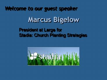 Welcome to our guest speaker presentation | free to view