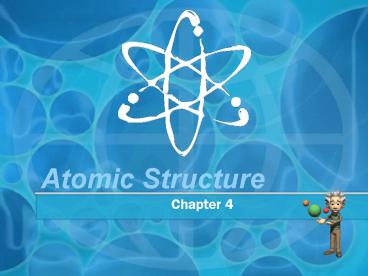 PPT – Atomic Structure PowerPoint presentation | free to view - id ...