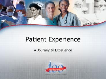 Patient Experience presentation | free to view
