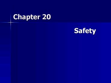 Safety presentation | free to view