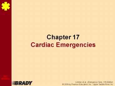 Chapter 17 Cardiac Emergencies presentation | free to download