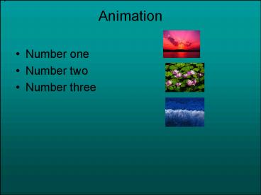PPT – Animation PowerPoint presentation | free to view - id: 1f93e8-ZDc1Z