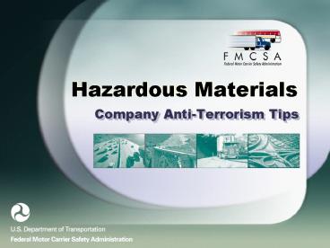 PPT – Hazardous Materials PowerPoint presentation | free to view - id ...