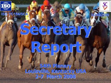 PPT – Secretary Report PowerPoint presentation | free to view - id ...