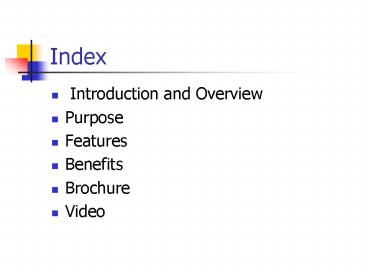 PPT – Introduction and Overview PowerPoint presentation | free to view ...