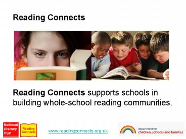 Reading Connects presentation | free to view