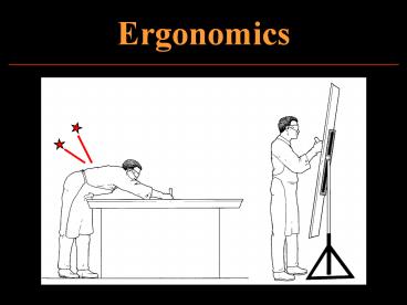Ergonomics presentation | free to download