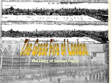 The Great Fire of London presentation | free to view