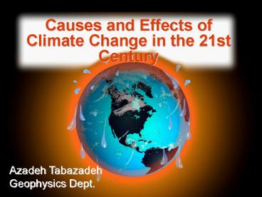 The Earths Energy Imbalance: Confirmation and Implications Azadeh ...