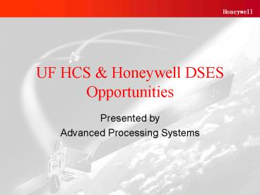 PPT – UF HCS PowerPoint presentation | free to view - id: 1bfbed-ZDc1Z