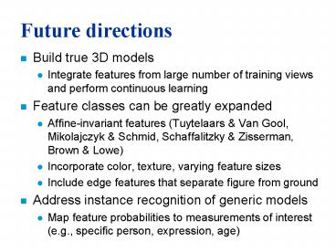 Future directions presentation | free to download