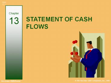 STATEMENT OF CASH FLOWS presentation | free to download