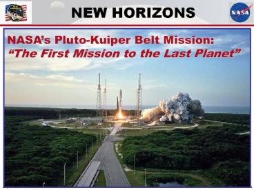 NEW HORIZONS presentation | free to download