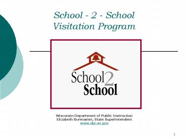 School 2 School Visitation Program presentation | free to view