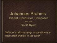 PPT – Johannes Brahms PowerPoint presentation | free to view - id ...