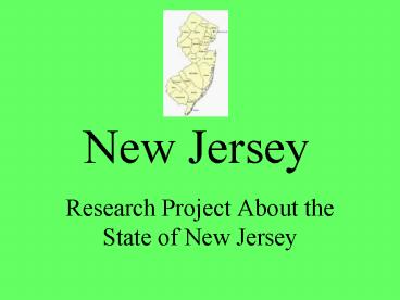 New Jersey presentation | free to view