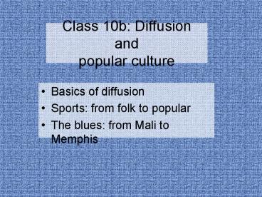 PPT – Basics of diffusion PowerPoint presentation | free to download ...