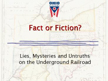 Fact or Fiction presentation | free to view