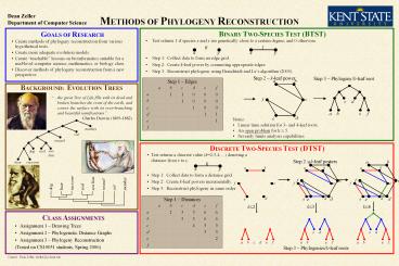 METHODS OF PHYLOGENY RECONSTRUCTION presentation | free to download