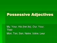 PPT – Adjectives in French PowerPoint presentation | free to view - id ...