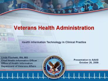 Veterans Health Administration presentation | free to view