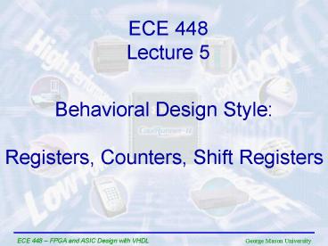 PPT – Behavioral Design Style: Registers, Counters, Shift Registers ...