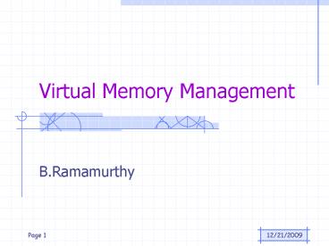 PPT – Virtual Memory Management PowerPoint presentation | free to ...