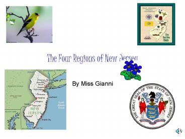 PPT – The Four Regions of New Jersey PowerPoint presentation | free to ...