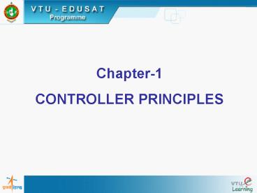 Chapter1 CONTROLLER PRINCIPLES presentation | free to view