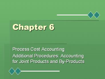 PPT – Process Cost Accounting PowerPoint presentation | free to ...