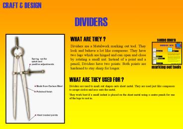 PPT – DIVIDERS PowerPoint presentation | free to view - id: 251e73-Y2Q5M
