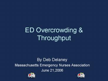 PPT – ED Overcrowding PowerPoint presentation | free to view - id ...