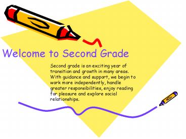 Welcome to Second Grade presentation | free to view