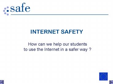 INTERNET SAFETY presentation | free to view