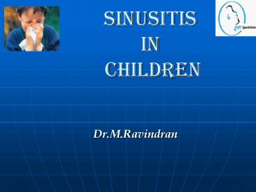 SINUSITIS IN CHILDREN presentation | free to view