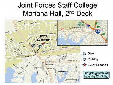 PPT – Joint Forces Staff College Mariana Hall, 2nd Deck PowerPoint ...