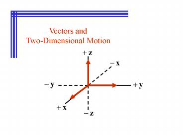 Vectors and presentation | free to view