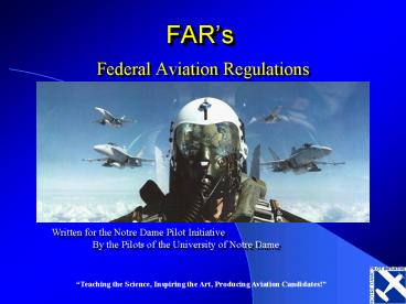 PPT – FARs PowerPoint presentation | free to view - id: 25cffd-ZDc1Z