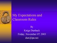 PPT – CLASS RULES AND EXPECTATIONS PowerPoint presentation | free to ...