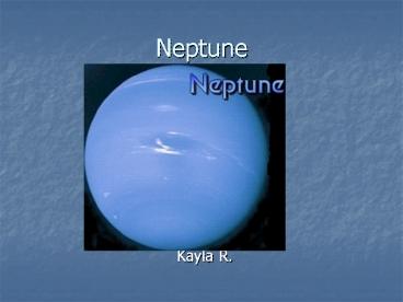 Neptune presentation | free to view